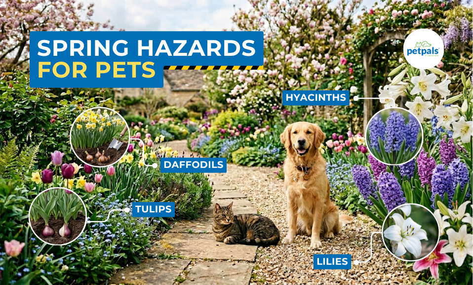 Spring Pet Hazards: From Toxic Plants to Forbidden Foods